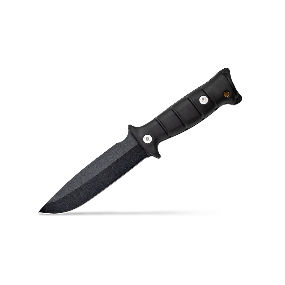 Knife TARASCO OUTDOOR - black with black epoxy blade - Wildsteer